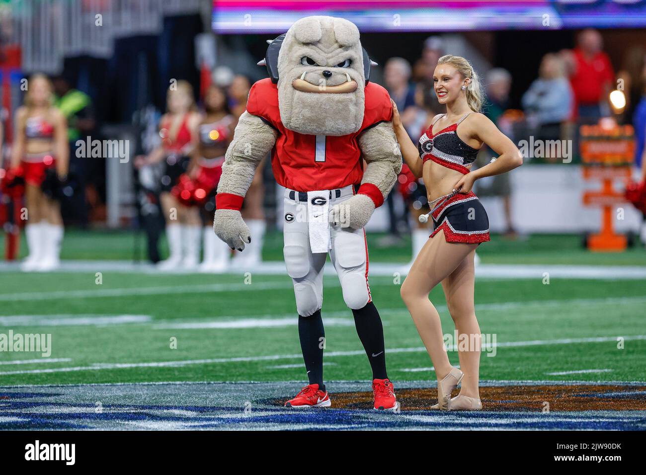 September 3, 2022: The Chick-fil-A Kickoff Game featuring the Georgia ...