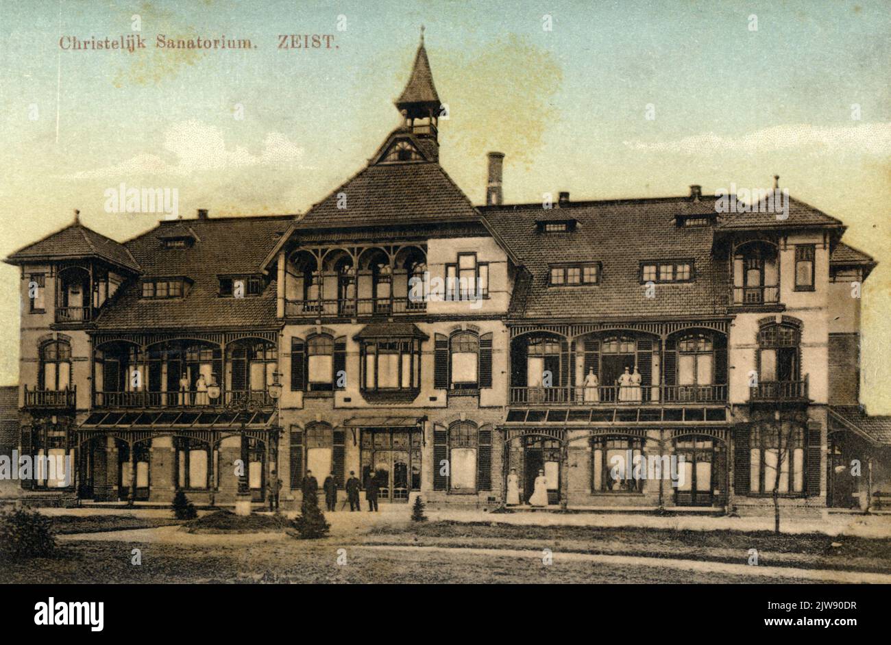 Christian Sanatorium Zeist Recto Stock Photo - Alamy