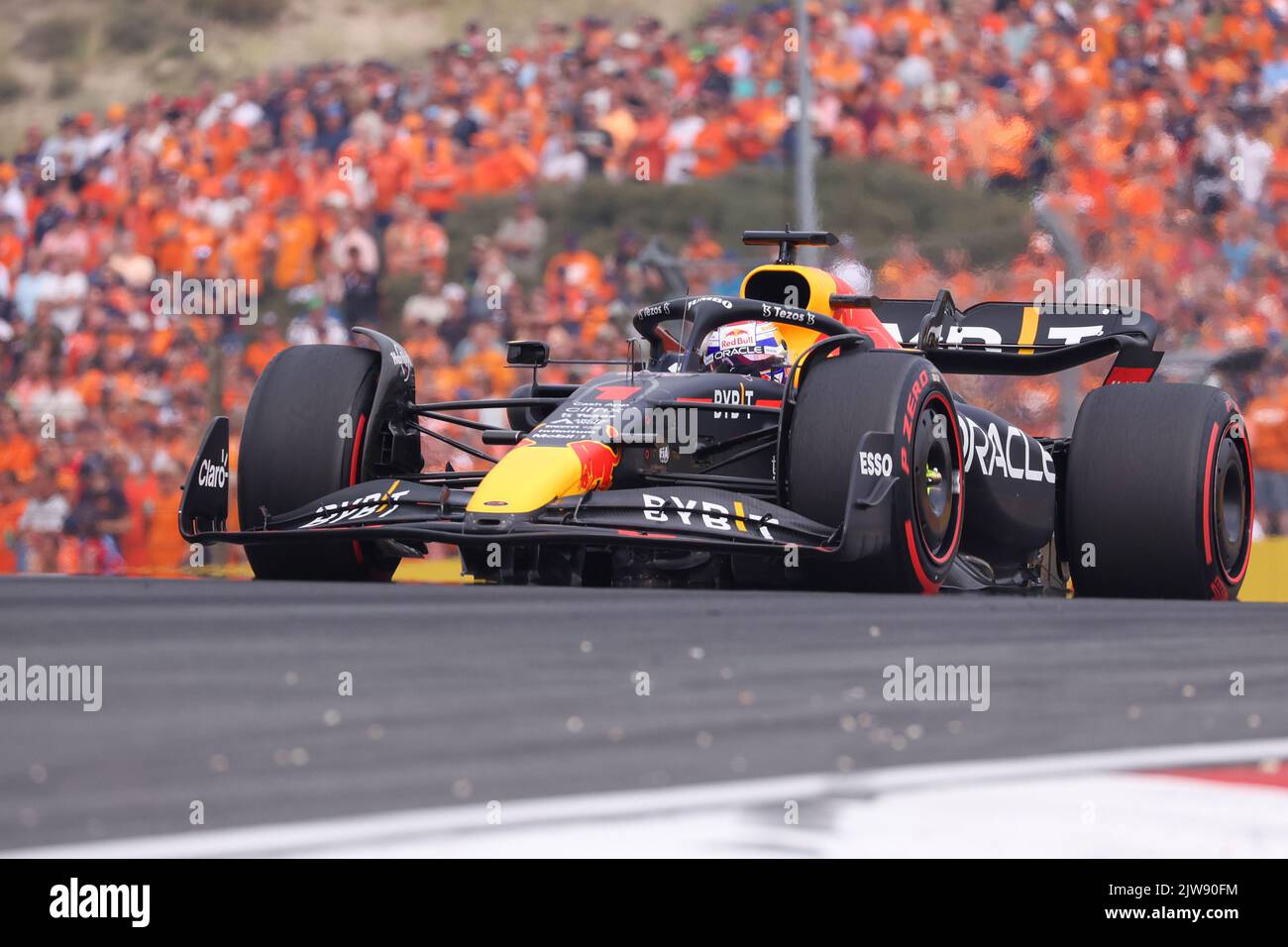 ZANDVOORT, NETHERLANDS - SEPTEMBER 4: during the Race ahead of the ...