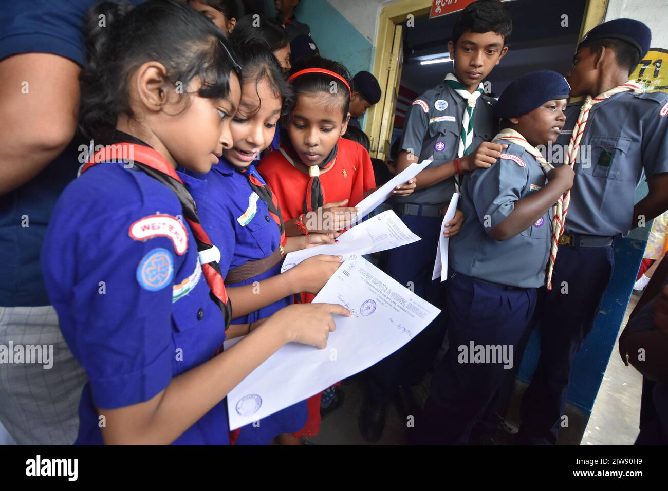 Howrah, India. 04th Sep, 2022. A free health check-up camp organize by ...
