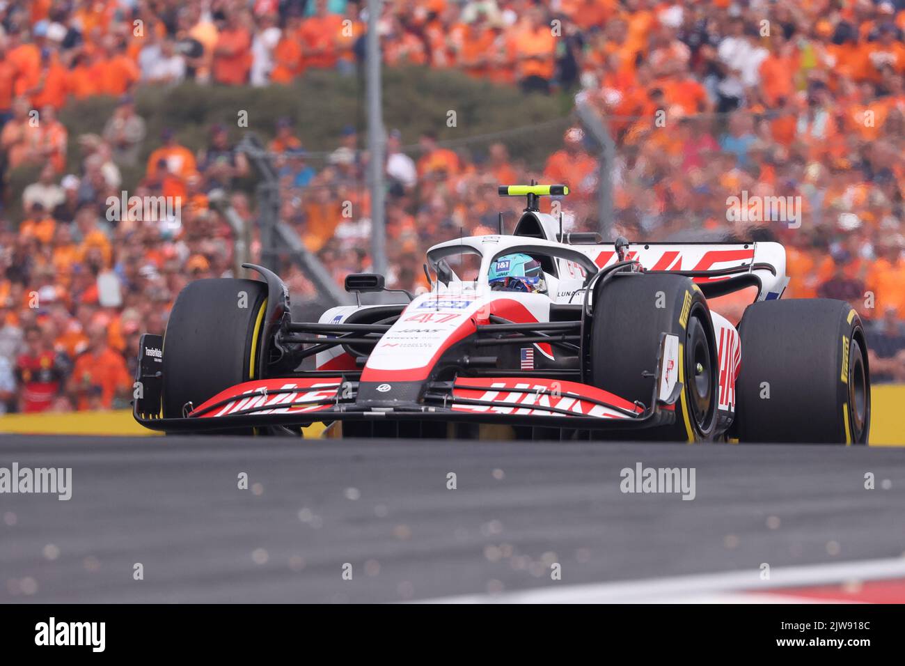 ZANDVOORT, NETHERLANDS - SEPTEMBER 4: during the Race ahead of the ...