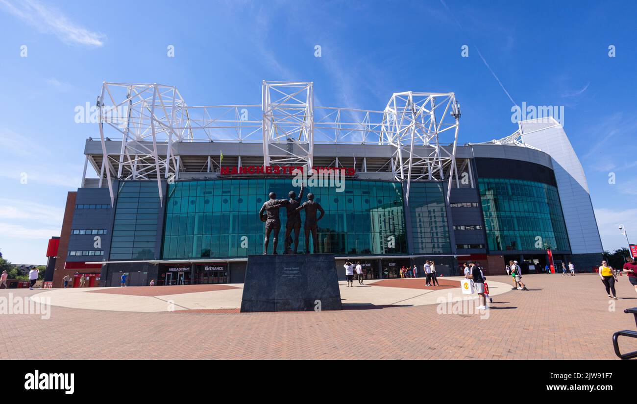 Old trafford night river hi-res stock photography and images - Alamy