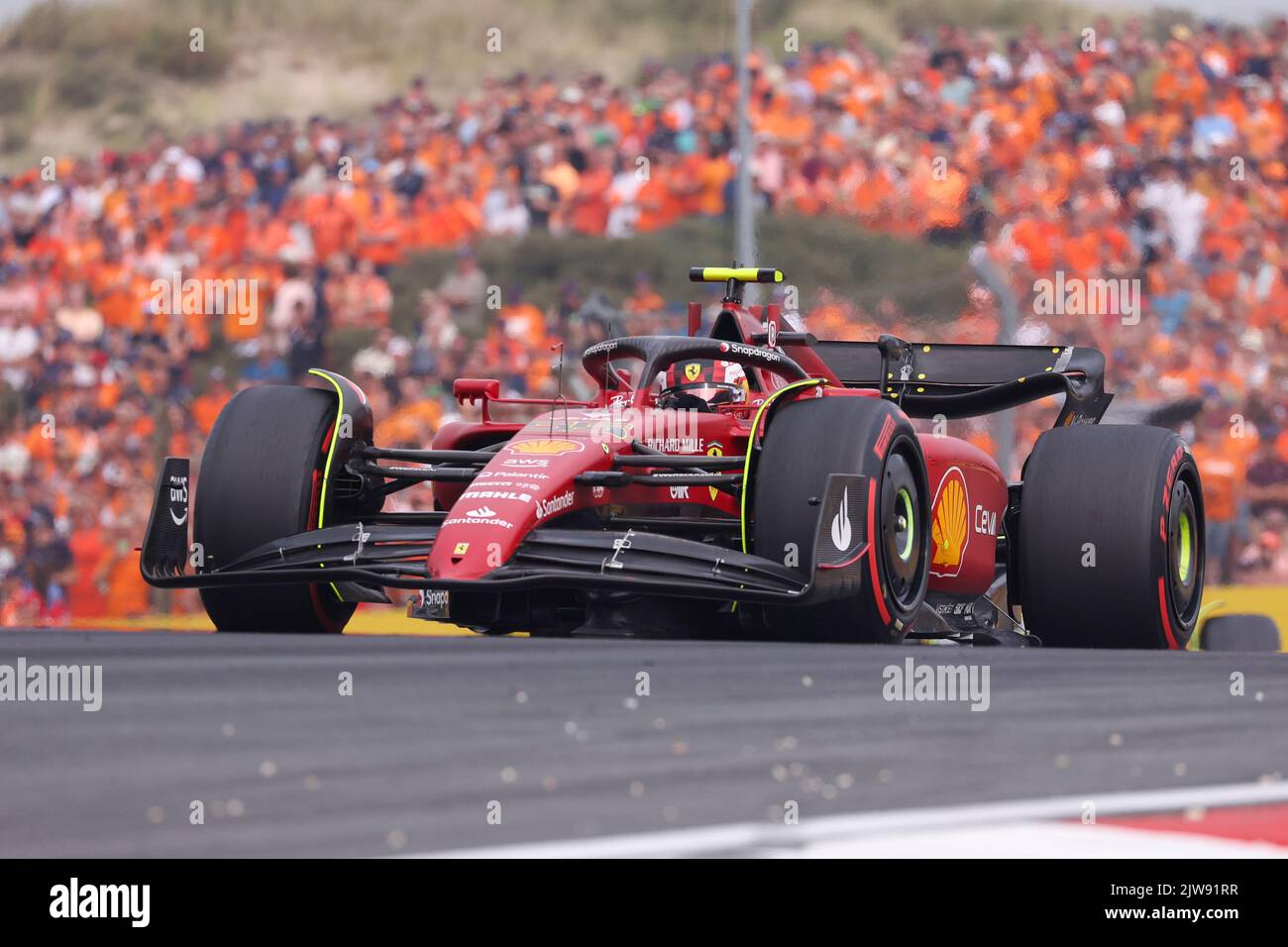 ZANDVOORT, NETHERLANDS - SEPTEMBER 4: during the Race ahead of the ...