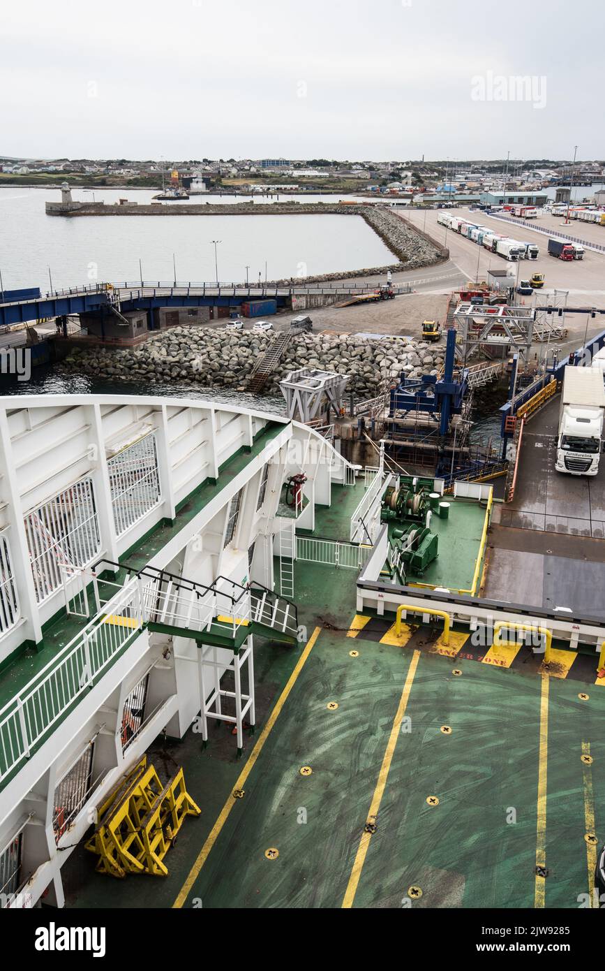Irish ferries dublin holyhead route hi-res stock photography and images - Alamy