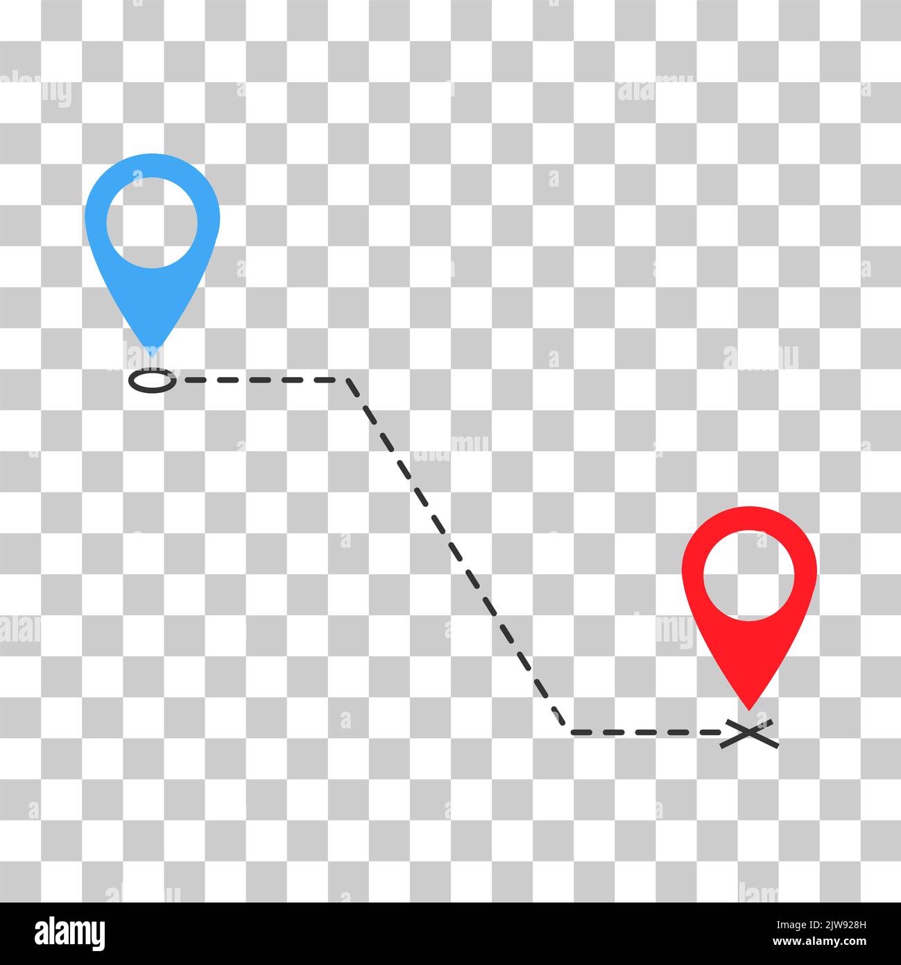 We have moved announcement design, location Vector icon symbol pointer ...