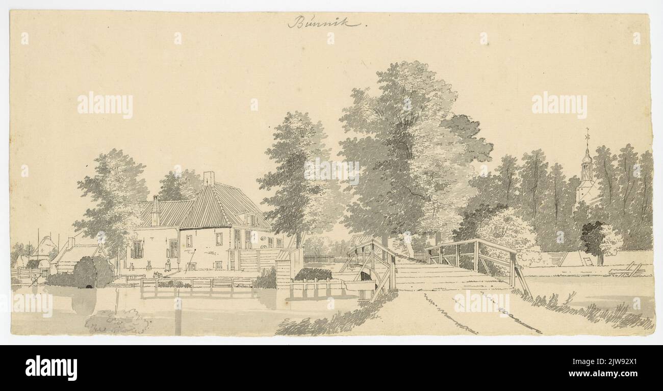 The village of Bunnik Stock Photo - Alamy