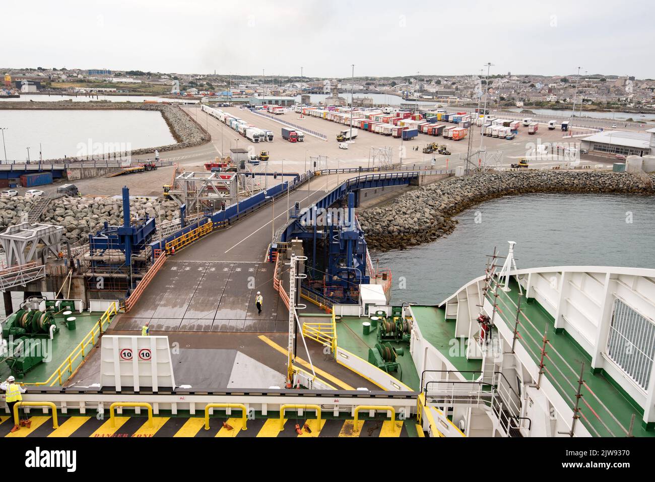 Irish ferries dublin holyhead route hi-res stock photography and images - Alamy