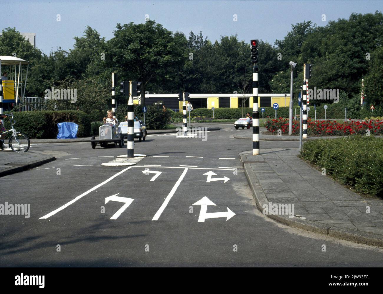 View in the traffic garden in the Transwijk park (between Beneluxlaan ...