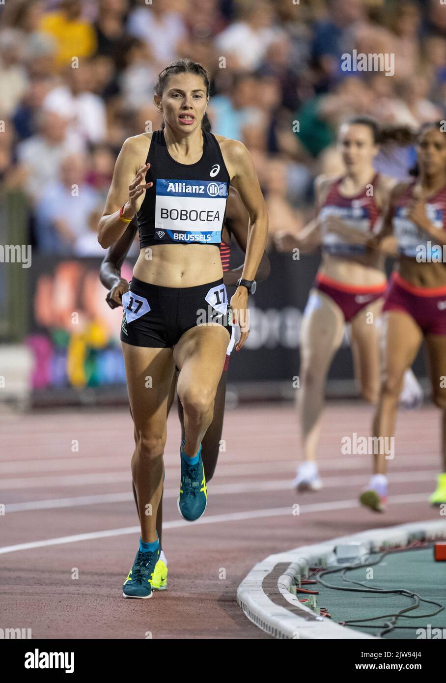 Claudia Mihaela Bobocea pacemaking in the women's 1500m during the ...