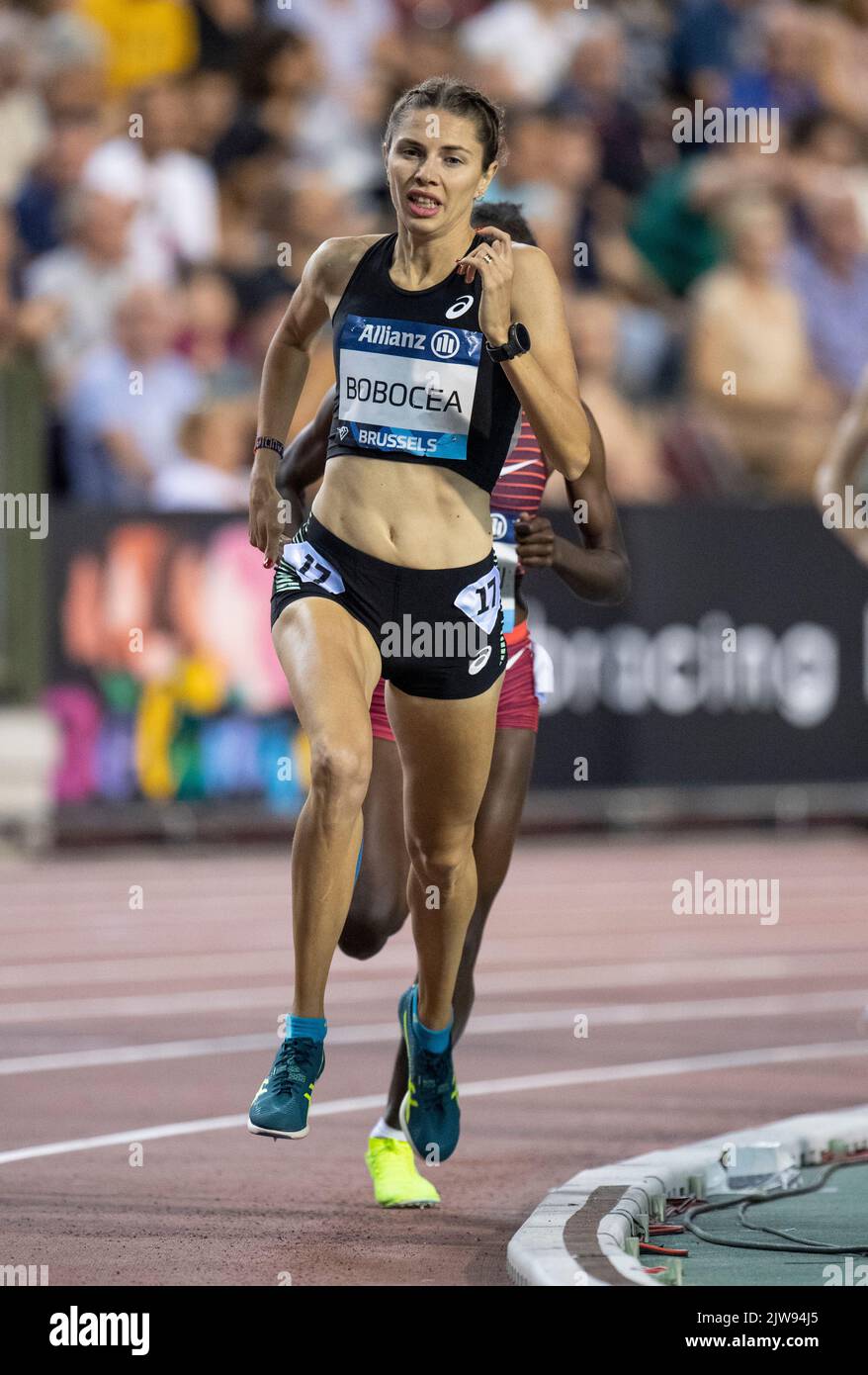 Claudia Mihaela Bobocea pacemaking in the women's 1500m during the ...