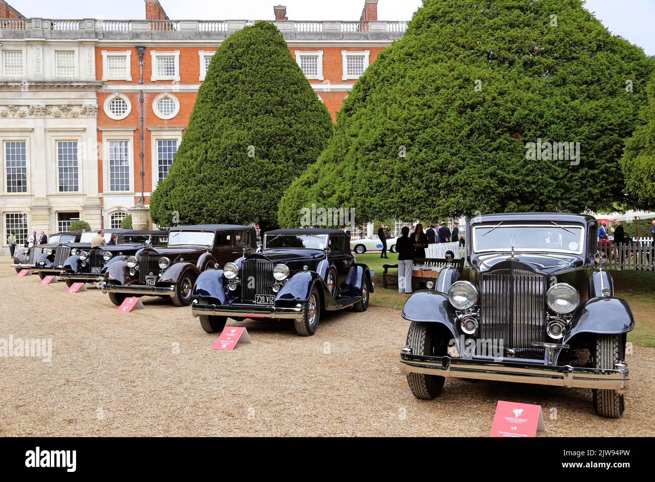 Jack Boyd Smith Collection of 1930's Packard Twelves. Concours of ...