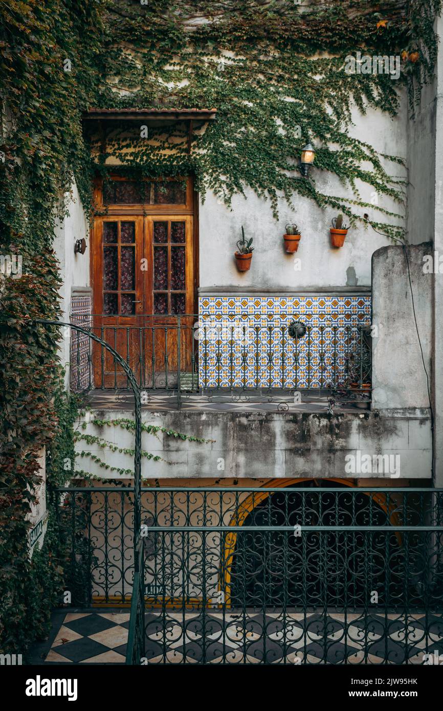 Elegant stone balcony hi-res stock photography and images - Alamy