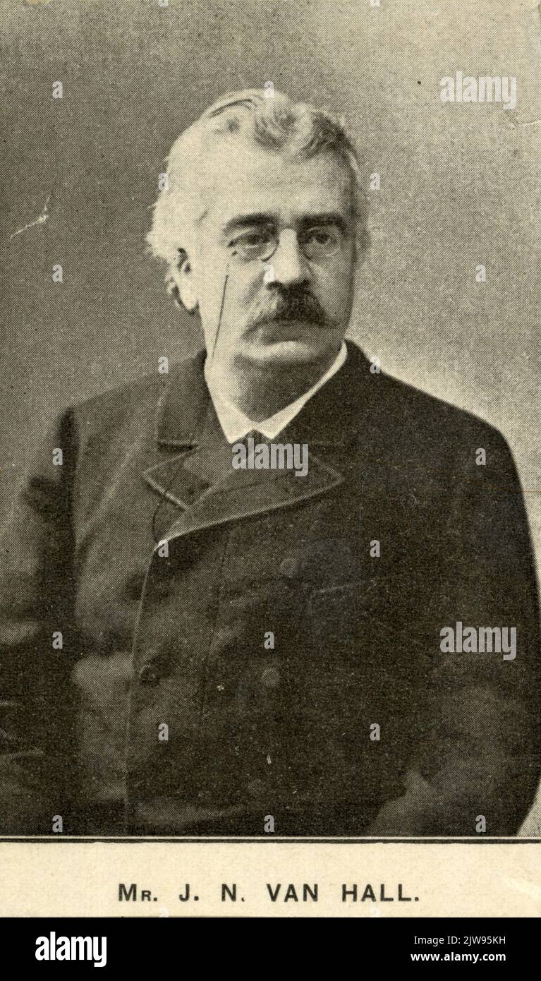 Mr. J. N. van Hall Stock Photo - Alamy