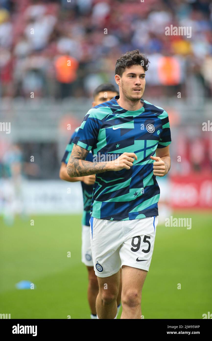 Alessandro Bastoni of Fc Inter during the Italian Serie A tootball ...