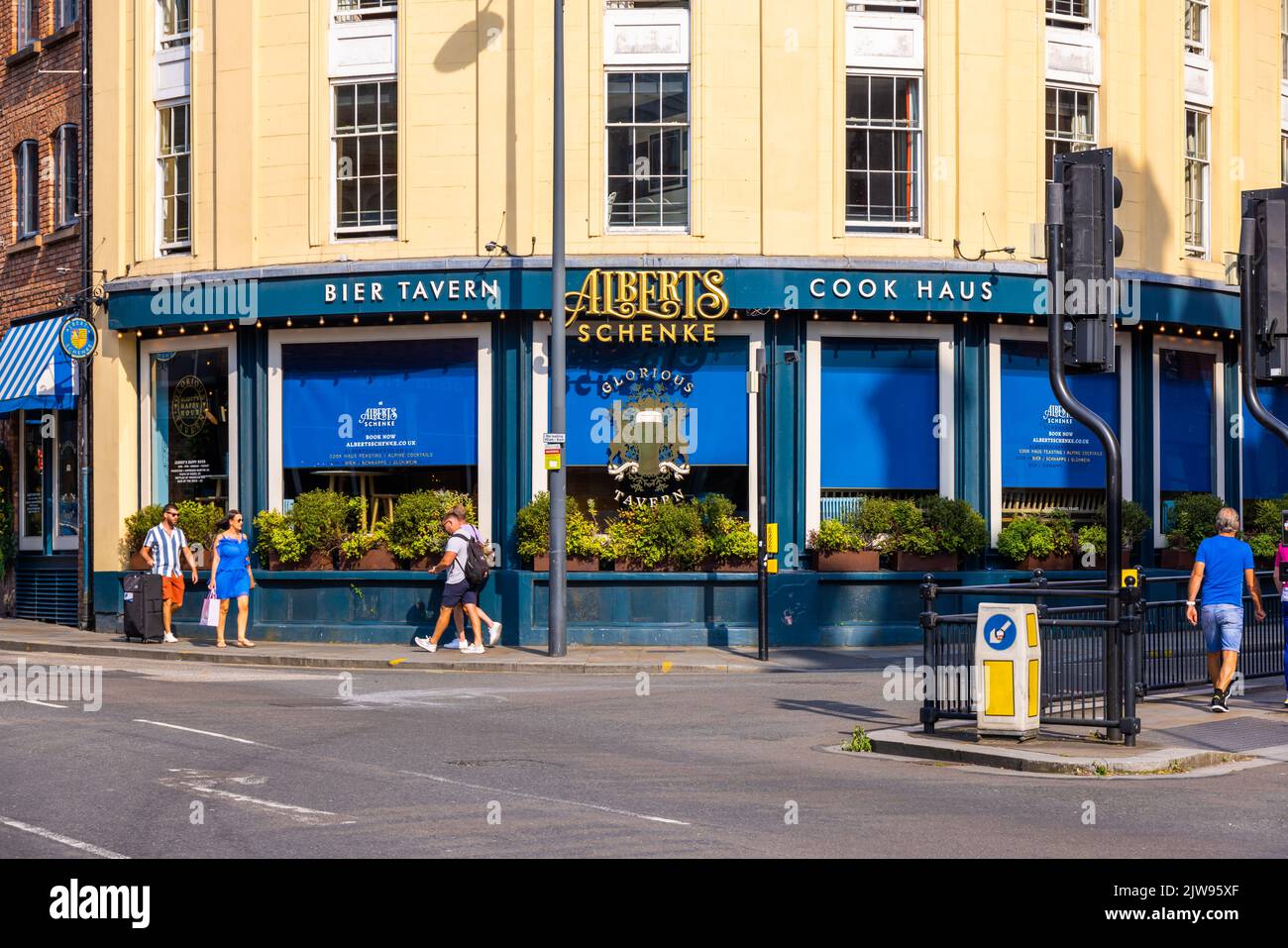 Alberts Schenke German Beer Tavern in Liverpool - LIVERPOOL, UK ...