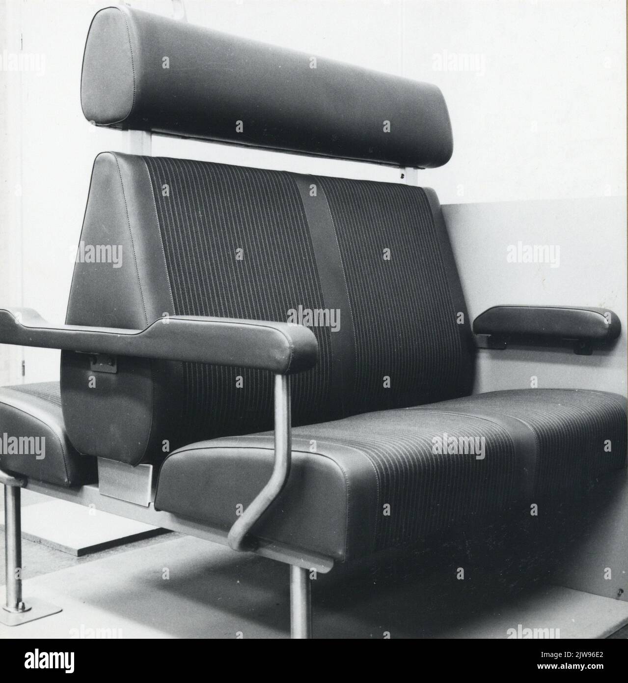 Image of test copies of the seats (1st class, with headrests) for the ...