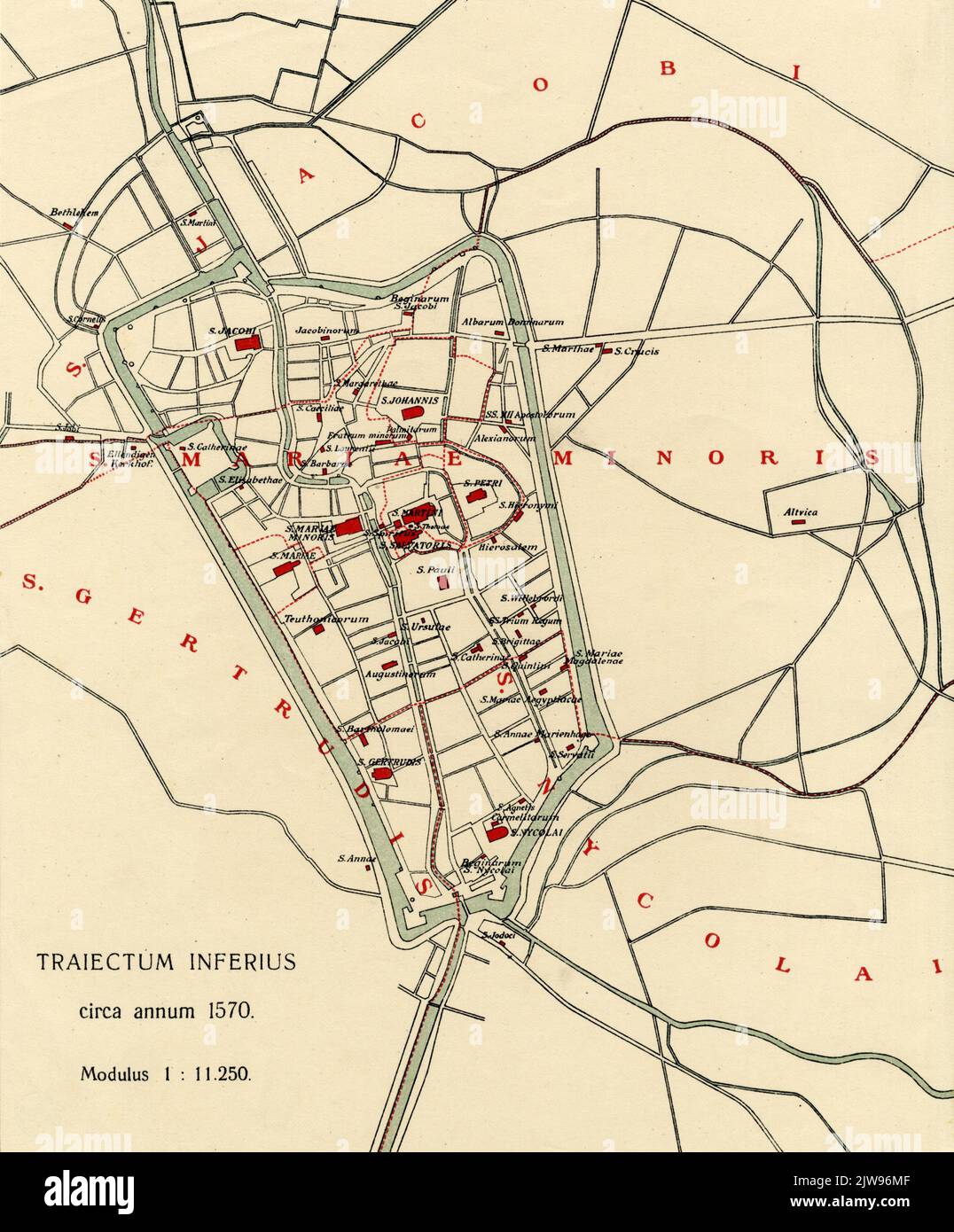Crossed below the year 1570 Stock Photo - Alamy