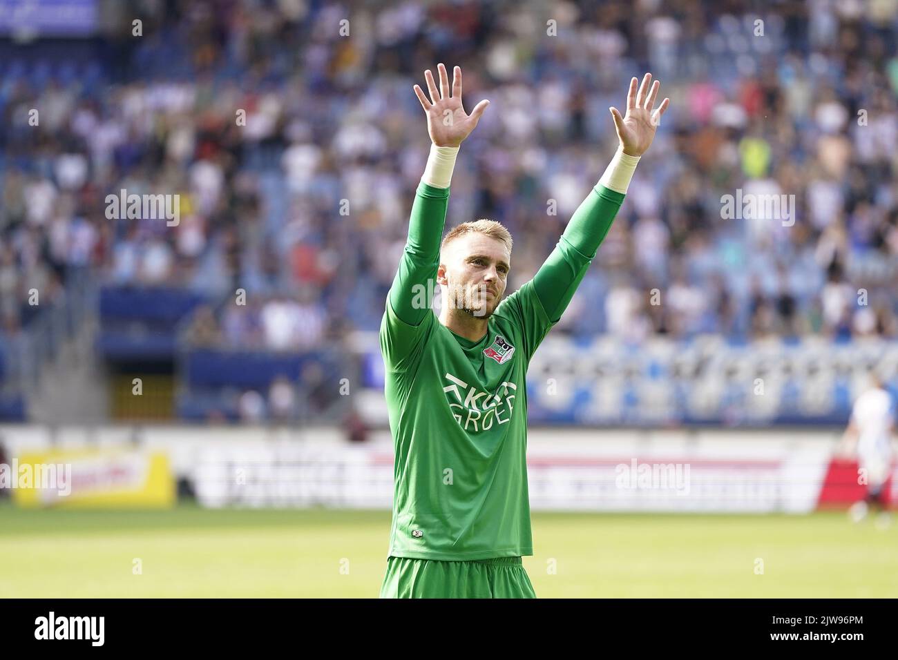 HeereNVEEN - Jasper Cilessen NEC Nijmegen goalkeeper after the Dutch ...