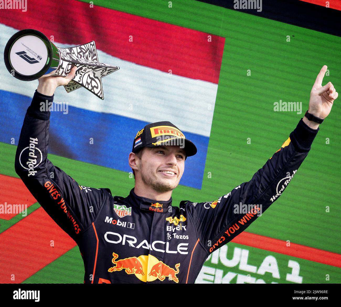 Max verstappen 2022 dutch gp podium hi-res stock photography and images ...