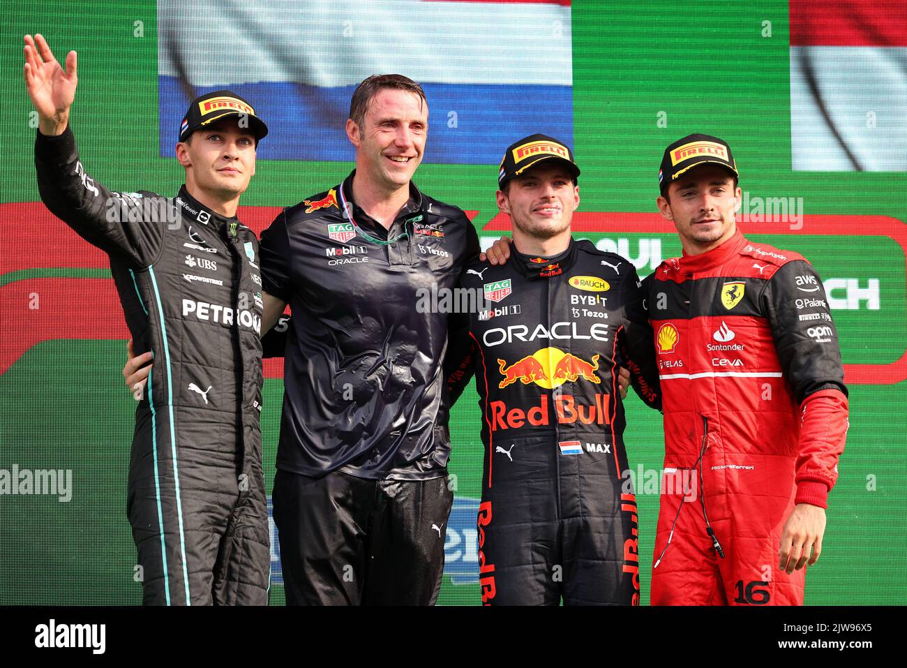 Max verstappen 2022 dutch gp podium hi-res stock photography and images ...