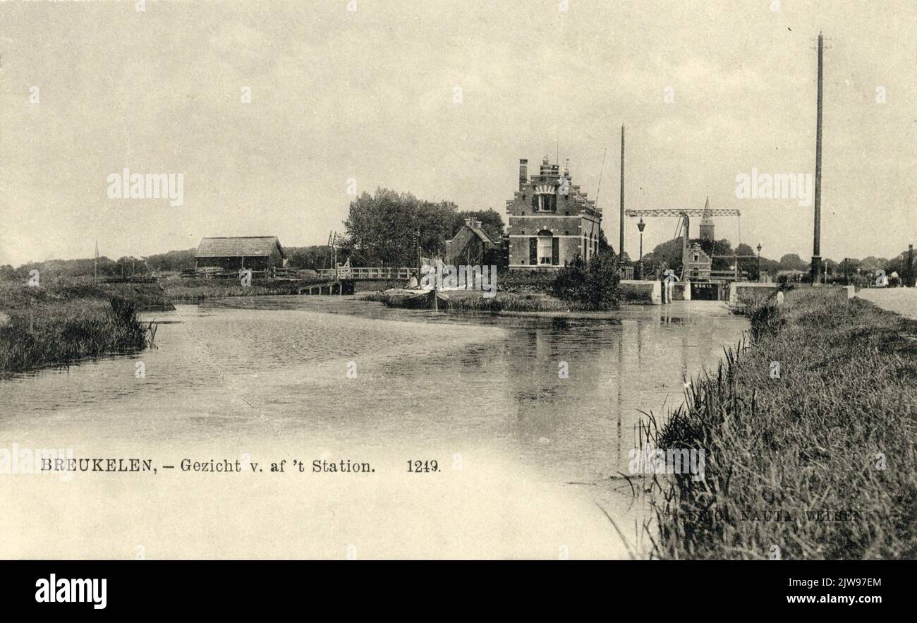 View of the Heicop in Breukelen at the intersection with the ...