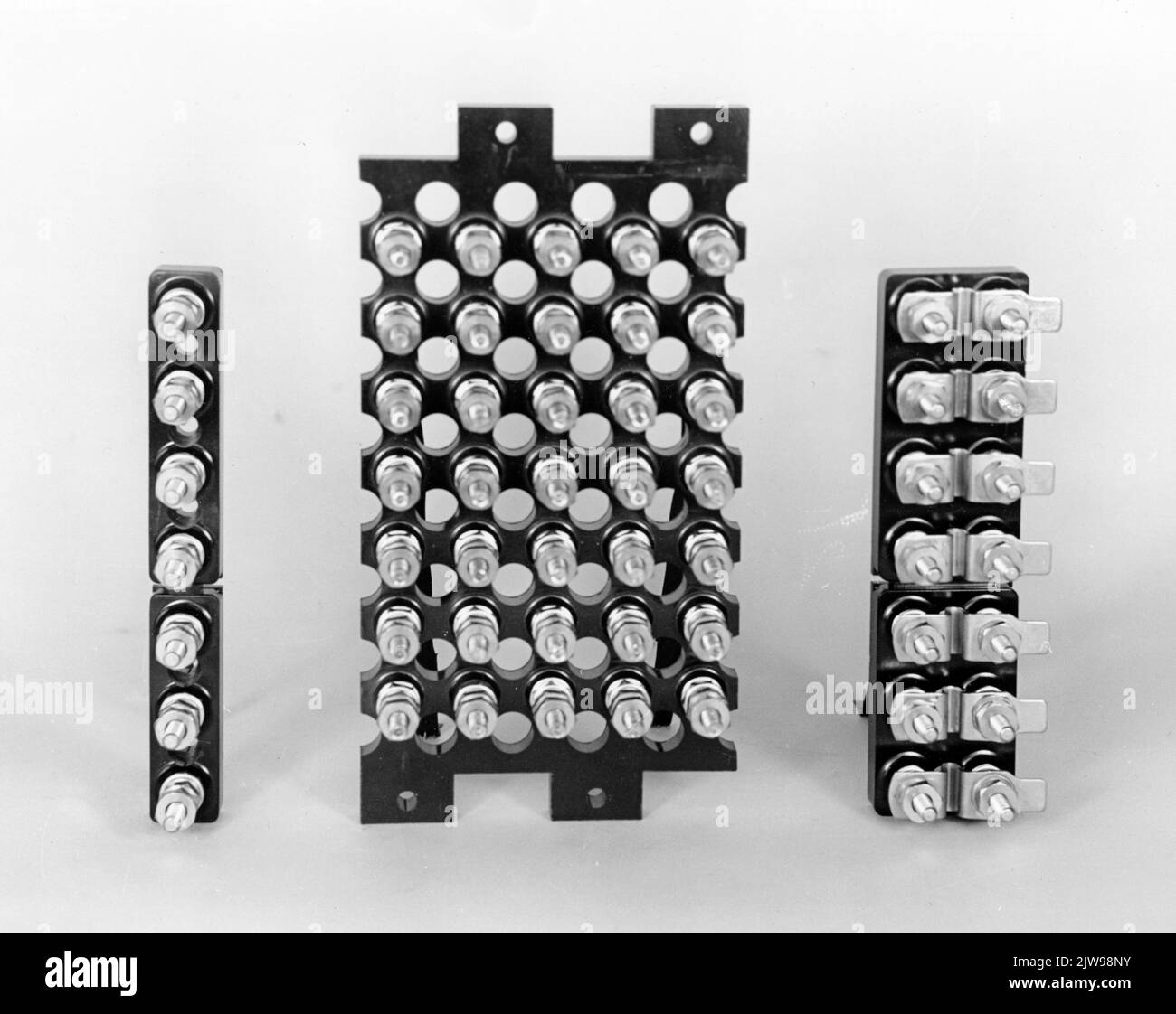 Image of a thirty-six-fold terminal block of the N.S. in Culemborg.n.b ...