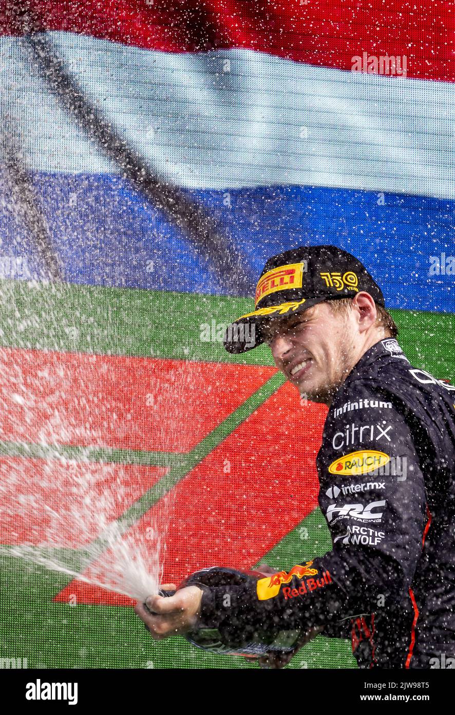 Max verstappen 2022 dutch gp podium hi-res stock photography and images ...