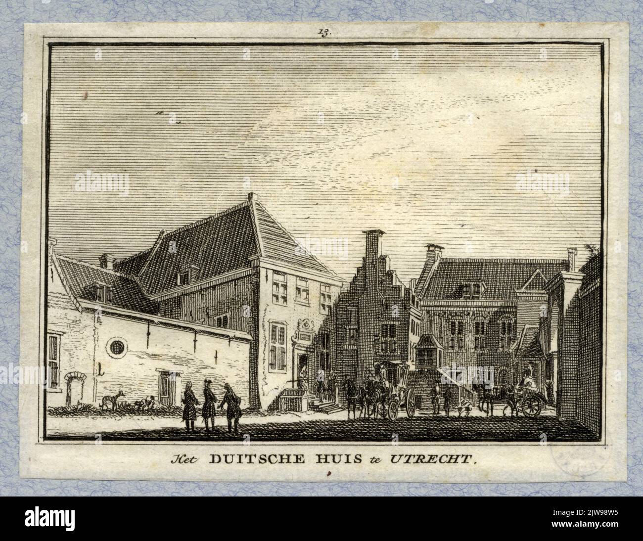 The German house in Utrecht Stock Photo - Alamy