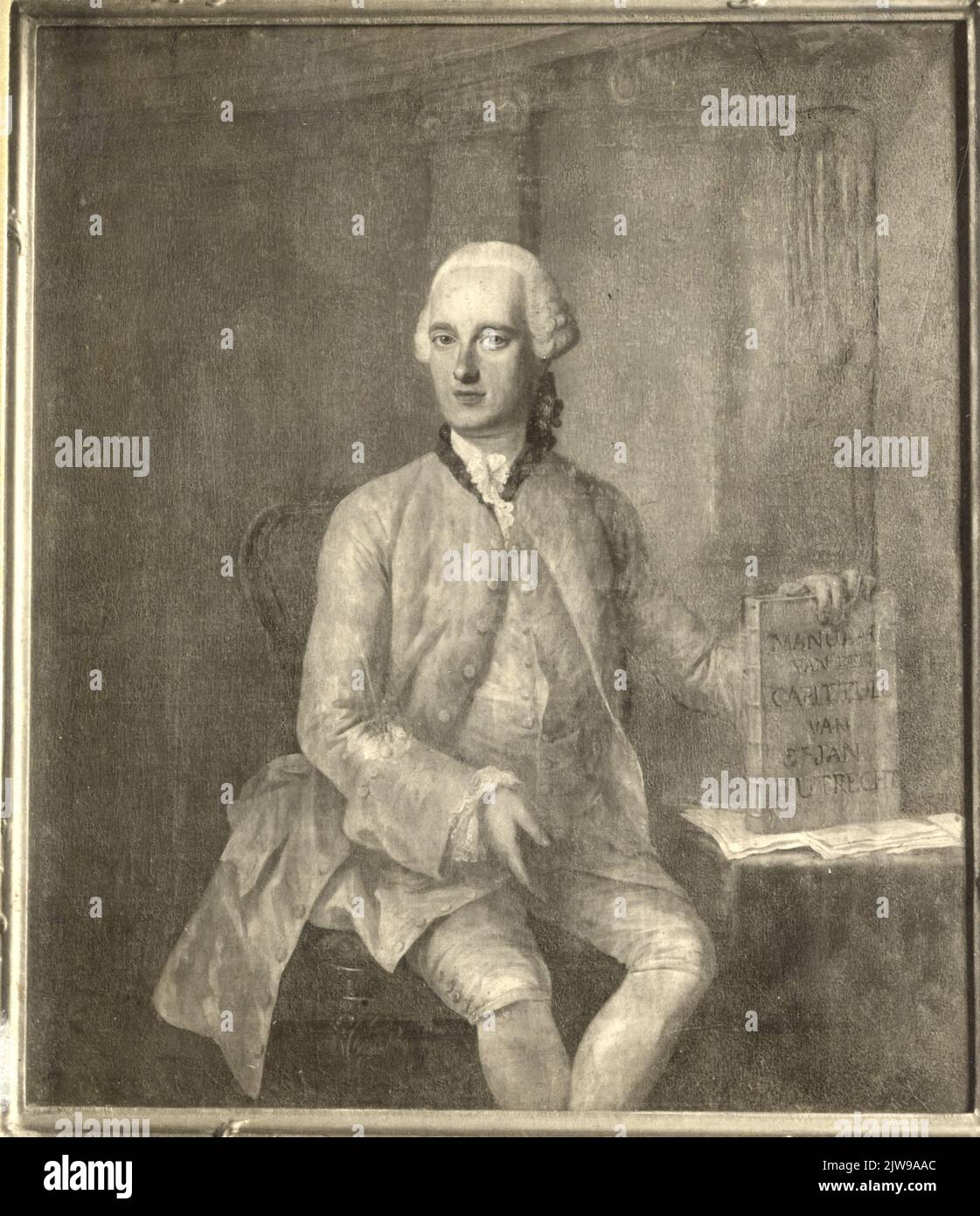 Portrait of Nicolaas Kien, born 1731, recipient of the Bedoms in ...