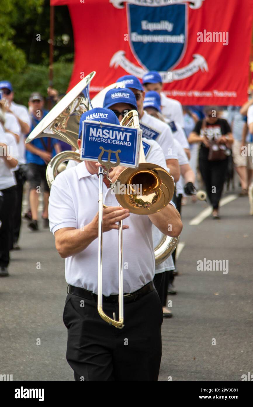 The Candlestick March around the village at the 2022 Burston School ...