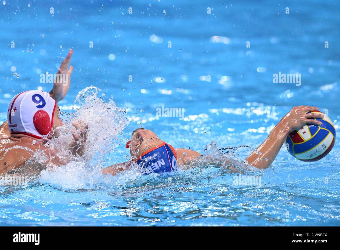 SPLIT, CROATIA - SEPTEMBER 4: Pascal Janssen of Netherlands is ...