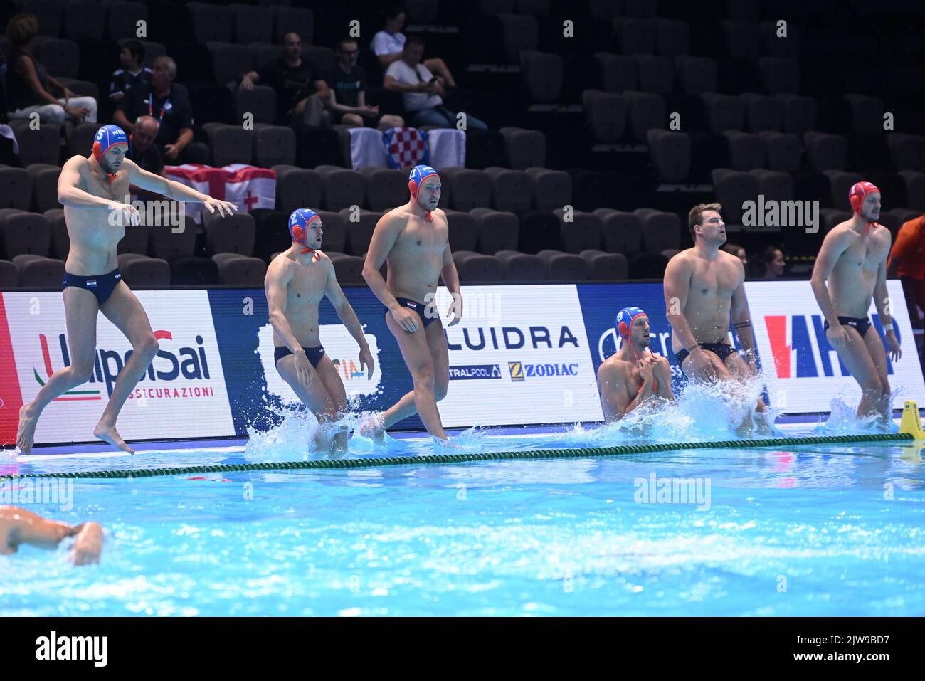 SPLIT, CROATIA - SEPTEMBER 4: Team Netherlands during the 2022 European ...