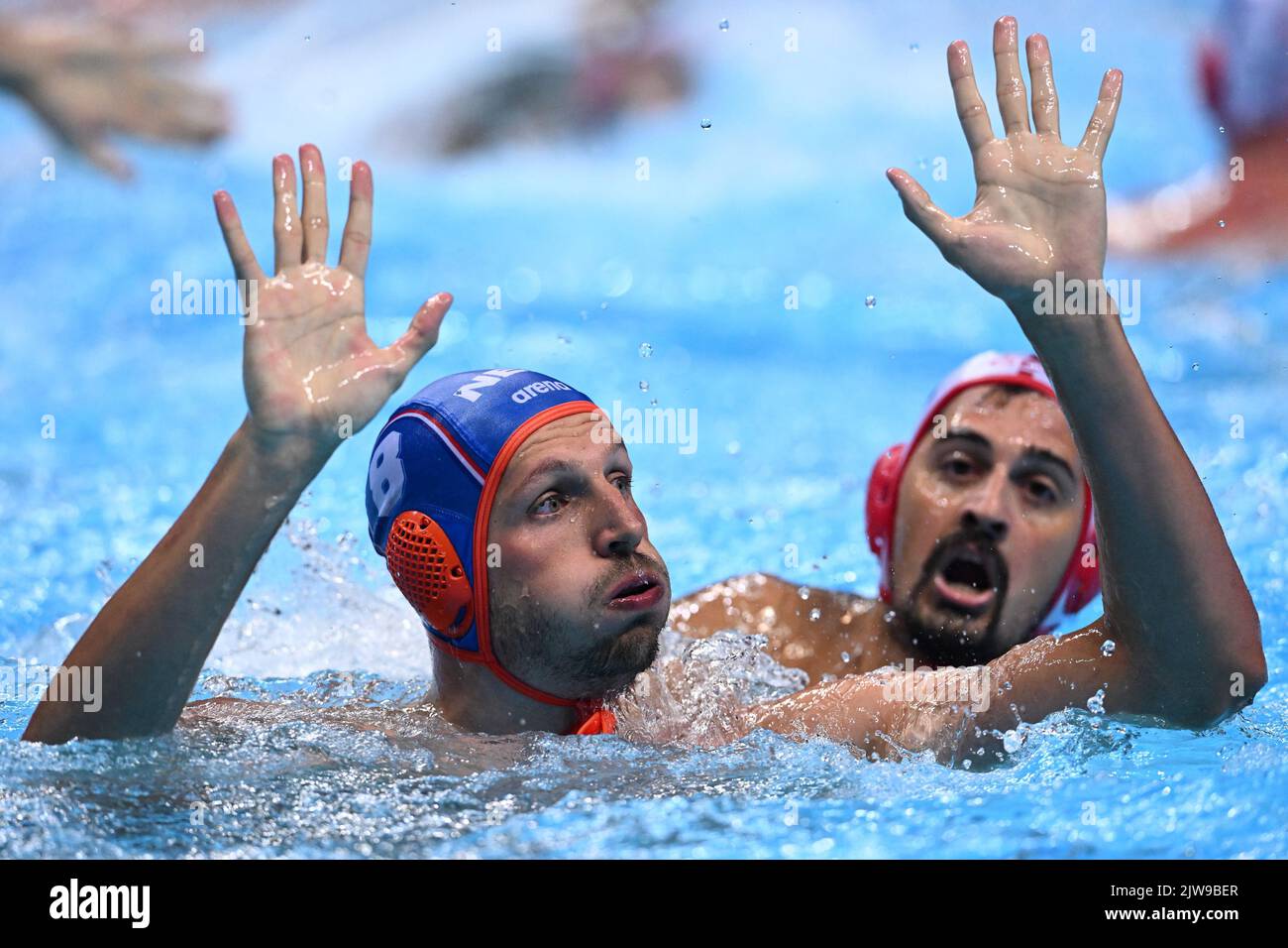 SPLIT, CROATIA - SEPTEMBER 4: Jesse Nispeling of Netherlands during the ...