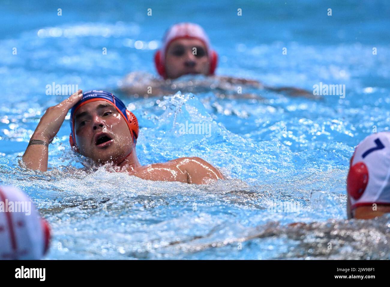 SPLIT, CROATIA - SEPTEMBER 4: Jorn Winkelhorst of Netherlands in action ...