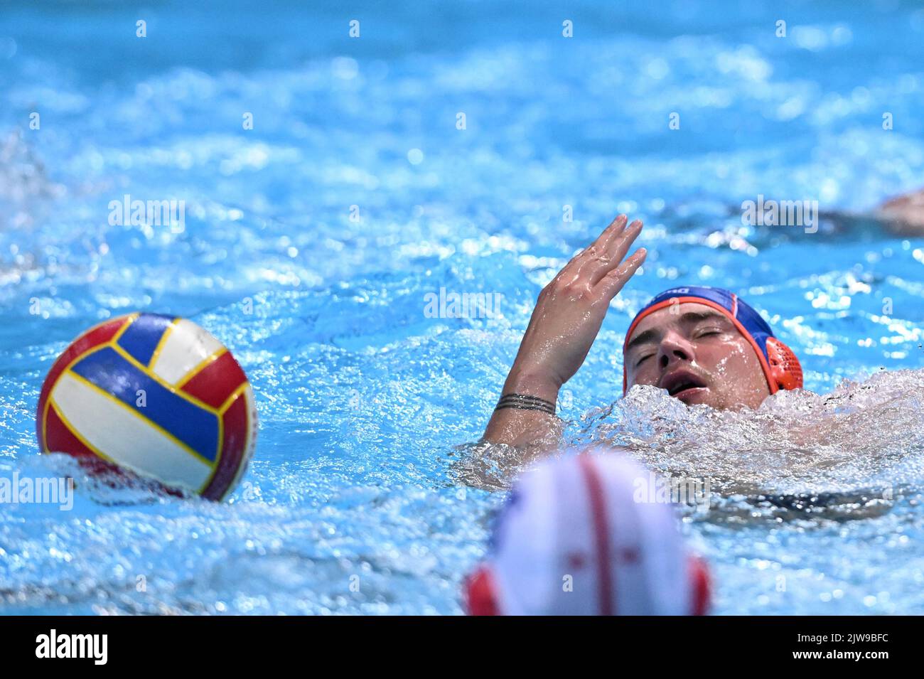 SPLIT, CROATIA - SEPTEMBER 4: Jorn Winkelhorst of Netherlands in action ...