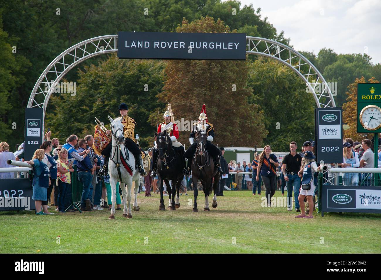 Stamford, UK. 4th Sep, 2022. members of the Household Cavalry during ...