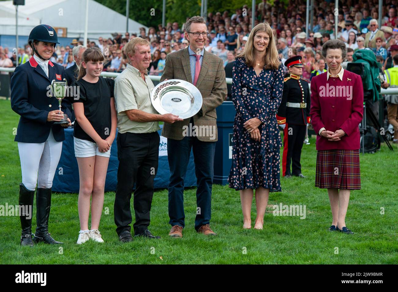 Stamford, UK. 4th Sep, 2022. Piggy March with HRH Princess Anne, Trevor ...