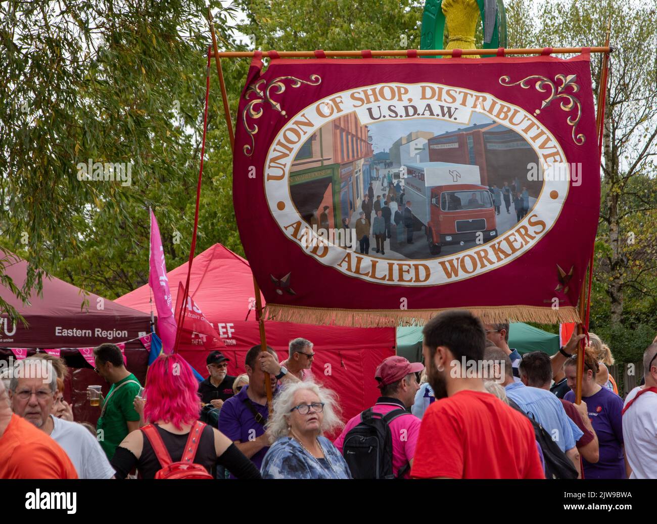 In Norfolk the first Burston School Strike Rally since the beginning of ...