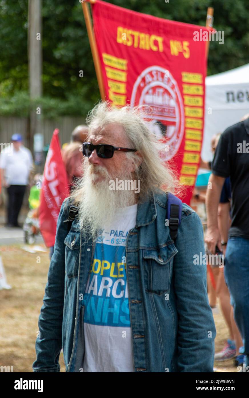 In Norfolk the first Burston School Strike Rally since the beginning of ...