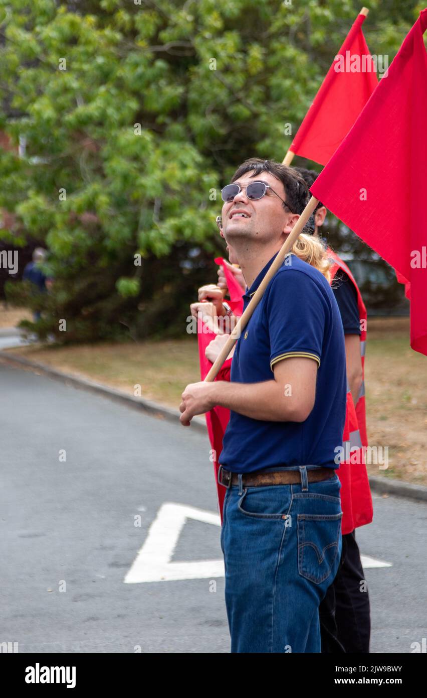 In Norfolk the first Burston School Strike Rally since the beginning of ...