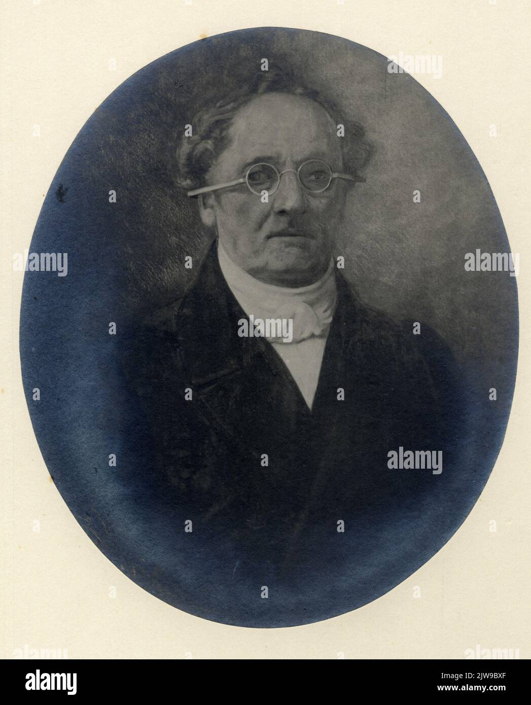 Portrait of Bruno van Straaten, born Utrecht December 22, 1786, painter ...