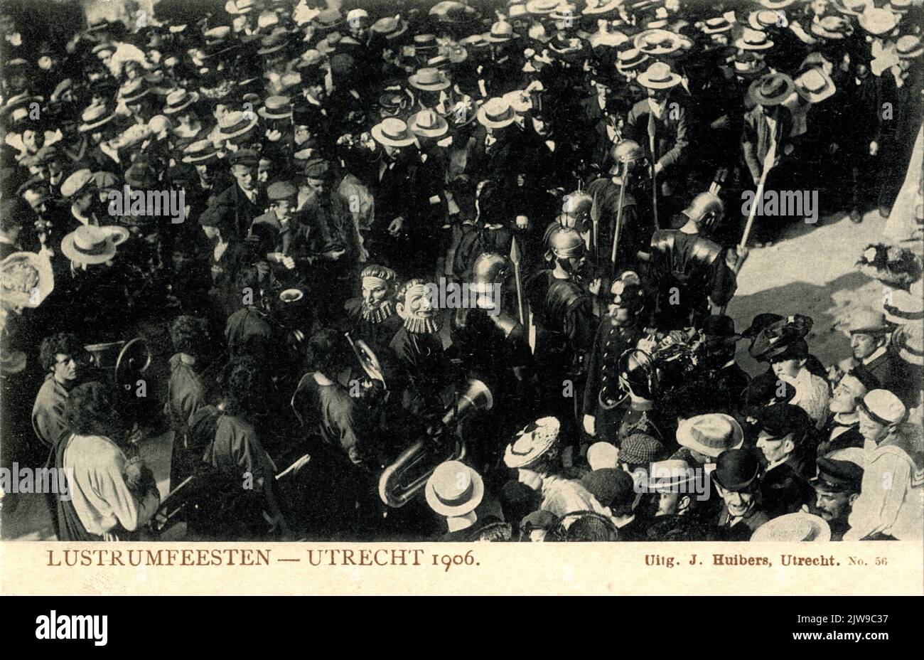 Lustrum parties - Utrecht 1906 Stock Photo - Alamy