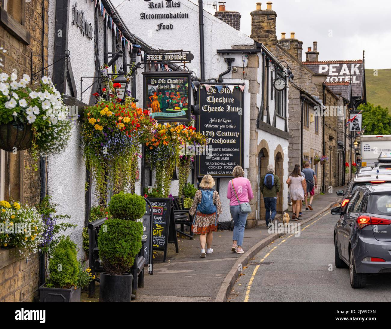 Beautiful village of Castleton in the Peak District - MANCHESTER, UK ...
