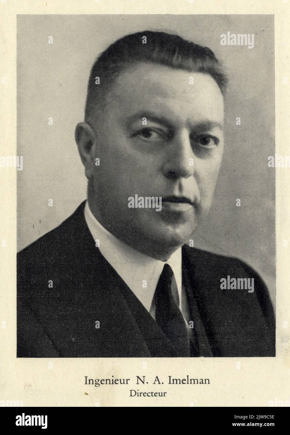Engineer N. A. Imelman / Director Stock Photo - Alamy