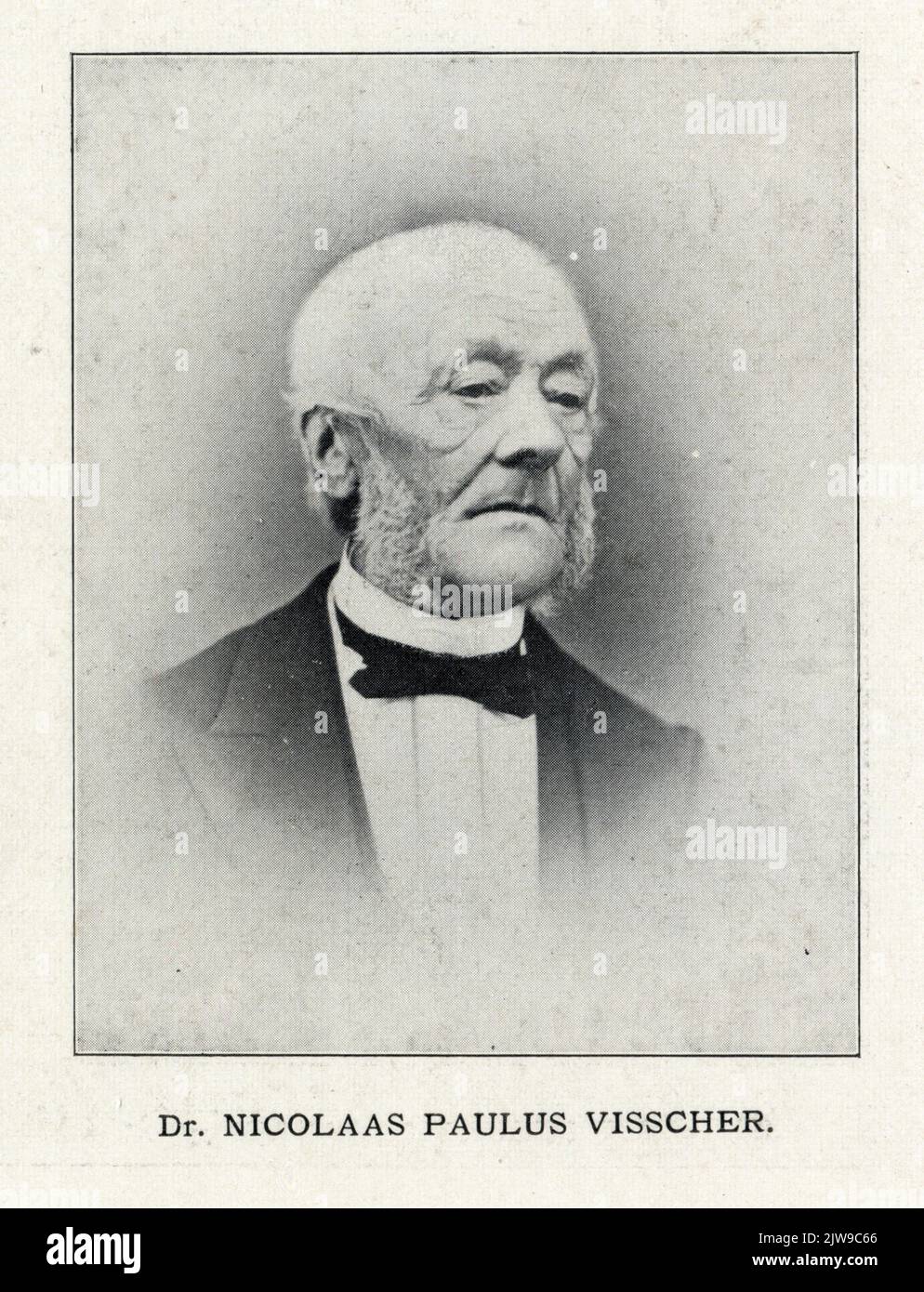 Dr. Nicolaas Paulus Visscher Stock Photo - Alamy