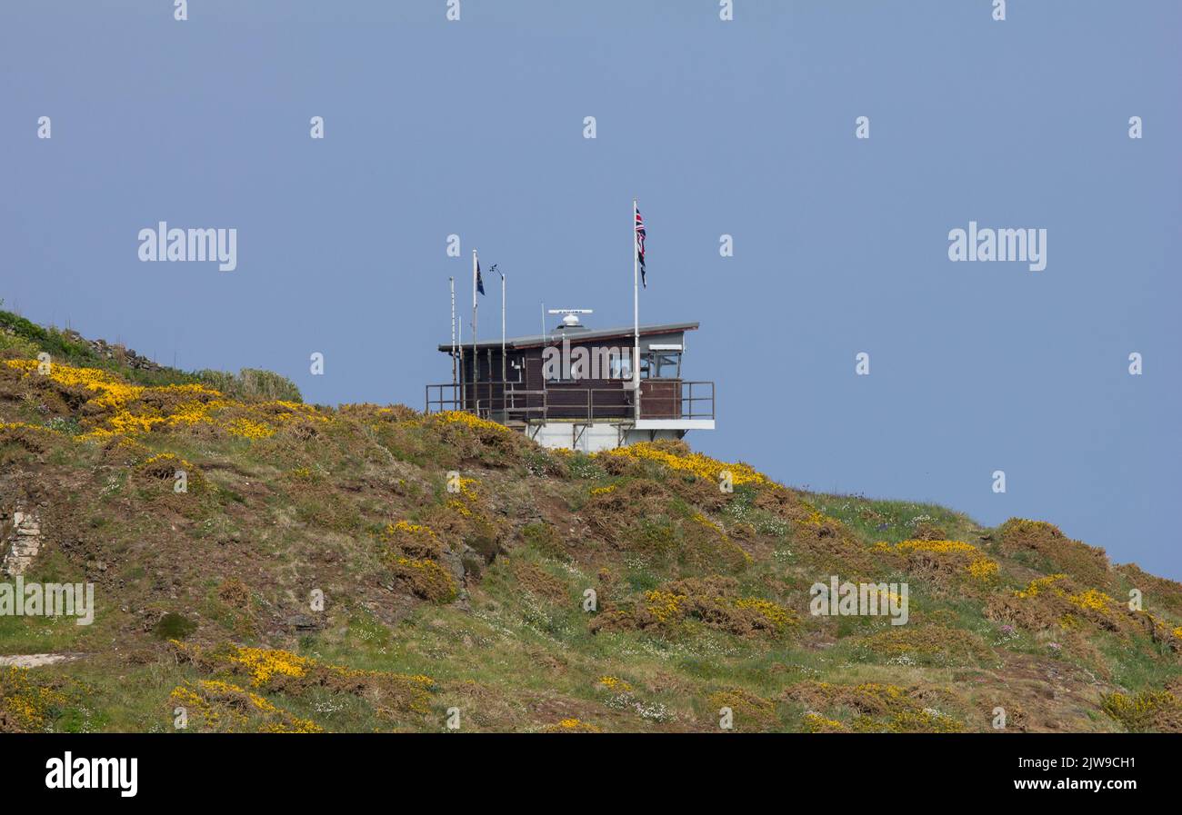 Bass Point Coastwatch Station, Lizard, Cornwall, UK. Manned by the ...