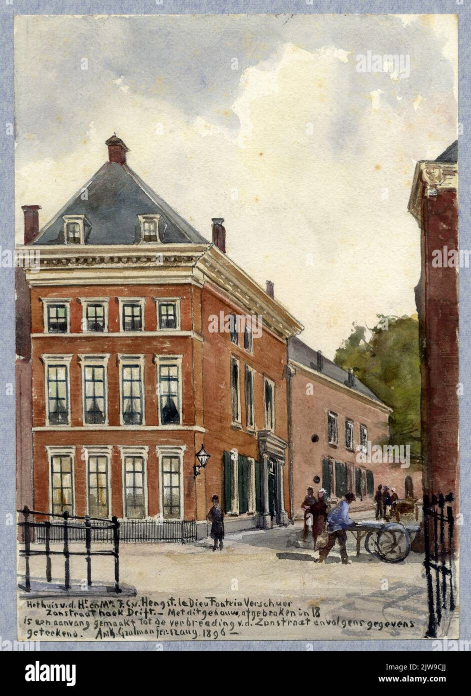 The house v.d. Hr. and Mrs. F.C. Van Hengst - Le Dieu Fontein Verschuer ...