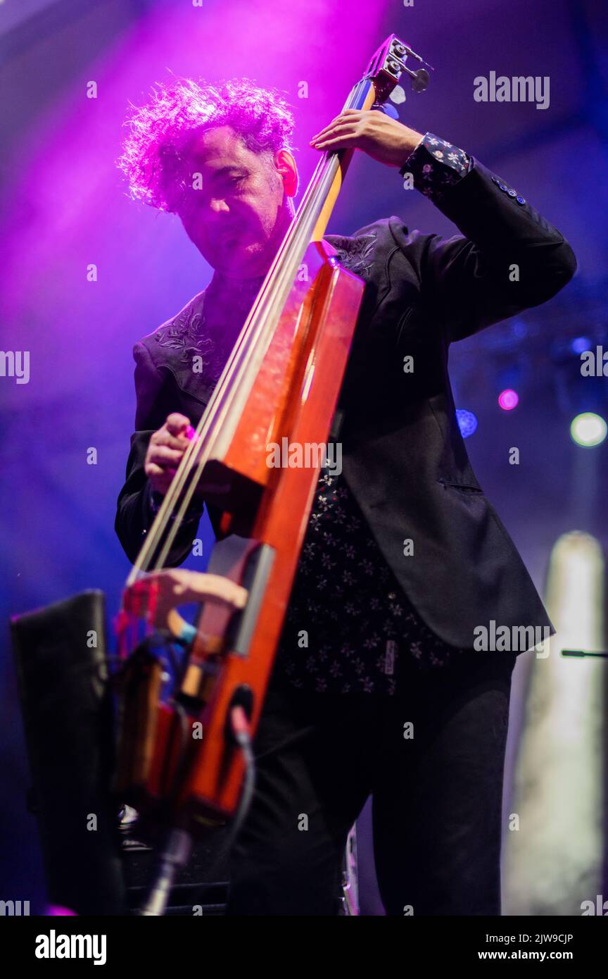 Mexican band Cafe Tacvba performing live at Vive Latino 2022 Music ...