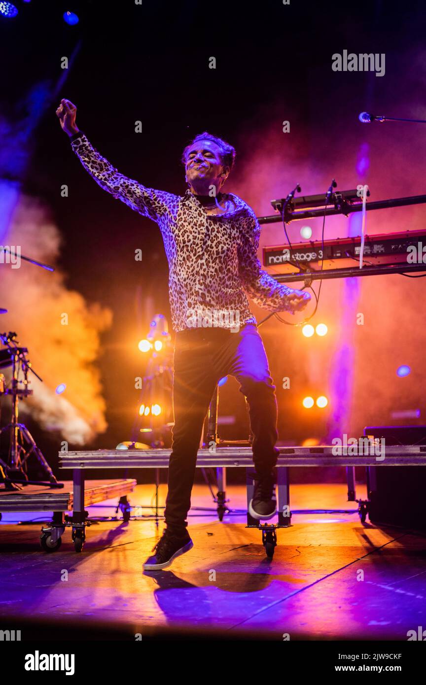 Mexican band Cafe Tacvba performing live at Vive Latino 2022 Music ...