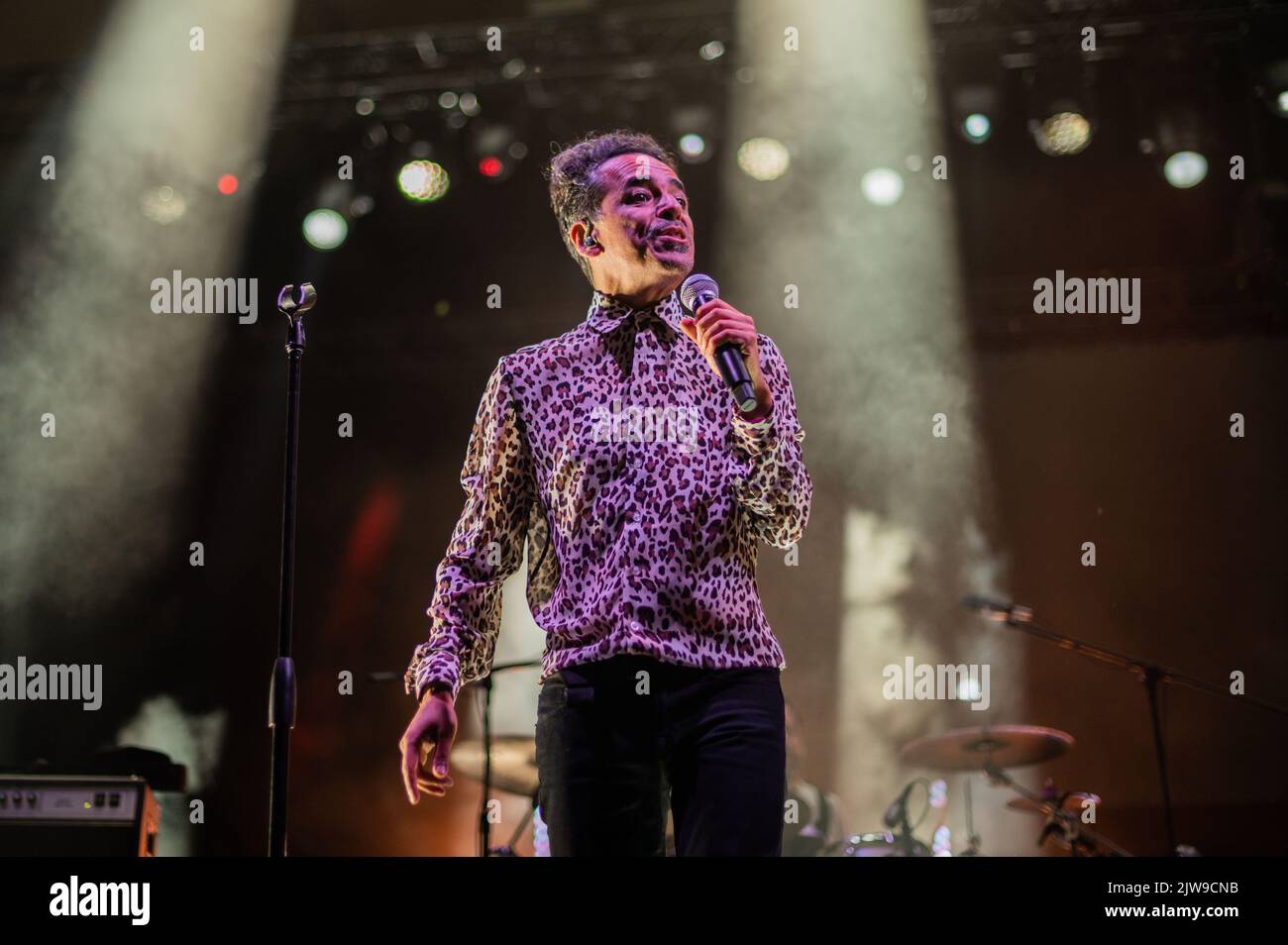 Mexican band Cafe Tacvba performing live at Vive Latino 2022 Music ...